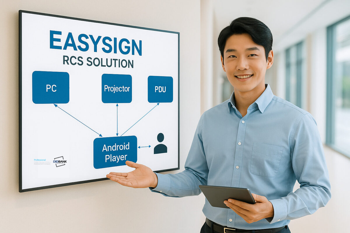 디지털 사이니지 솔루션 - DIDBANK